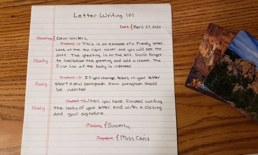 Letter Writing 101 - Fountaindale Public Library