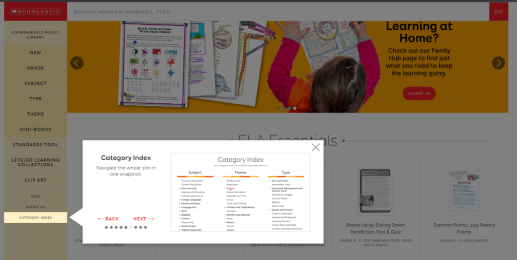New eResource: Scholastic Teachables! - Fountaindale Public Library