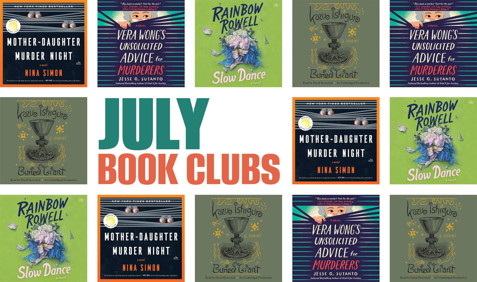 Upcoming Book Club Meetings for July 2025 - Fountaindale Public Library