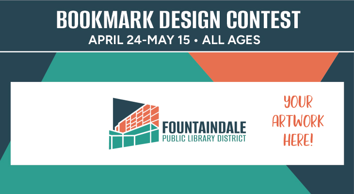 2023 Bookmark Design Contest - Fountaindale Public Library