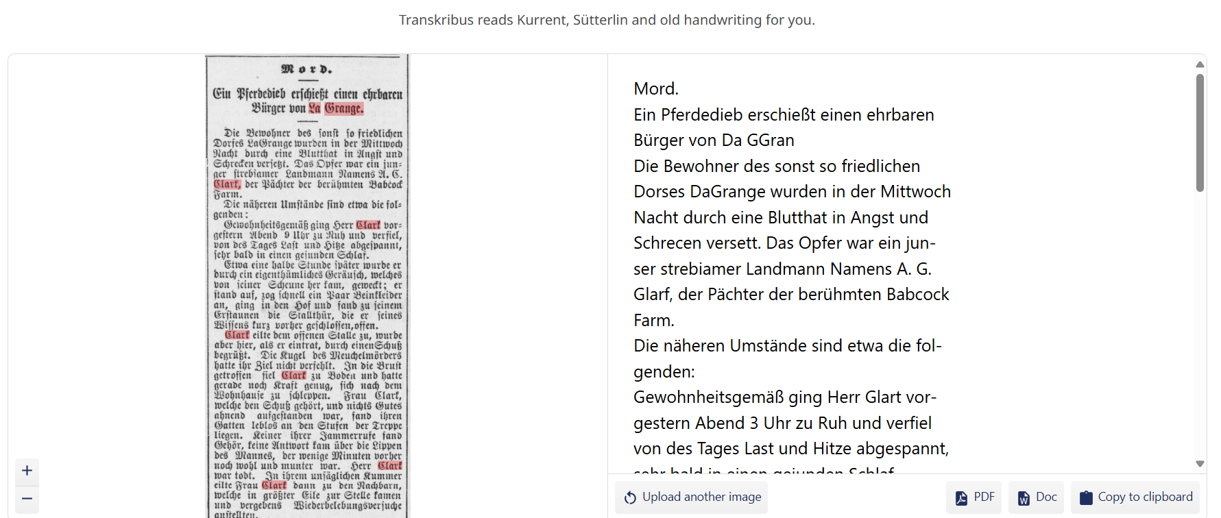 Transkribus: A Cool New Tool for Transcribing Old German Handwriting ...