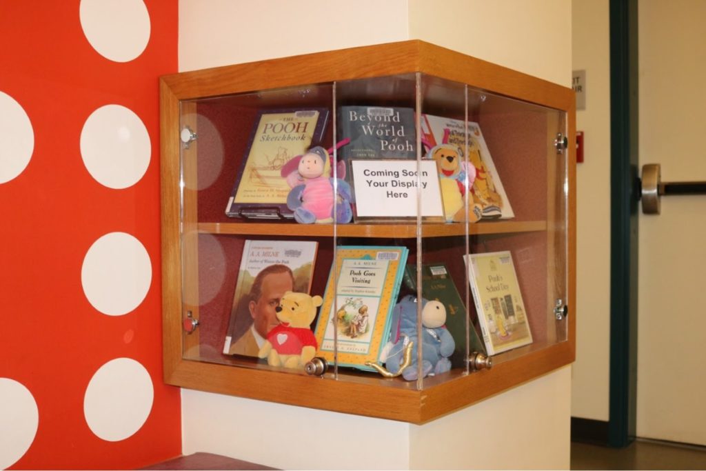 Show & Tell Display Case - Fountaindale Public Library