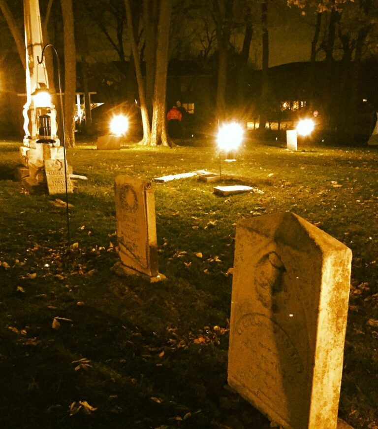 Boardman Cemetery Hosts Halloween Open House - Fountaindale Public Library