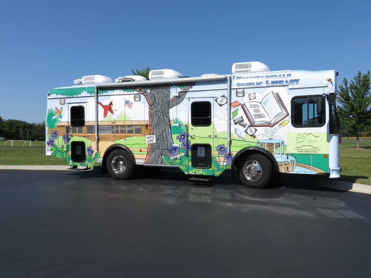 Bookmobile & Library Express Van – Fountaindale Public Library
