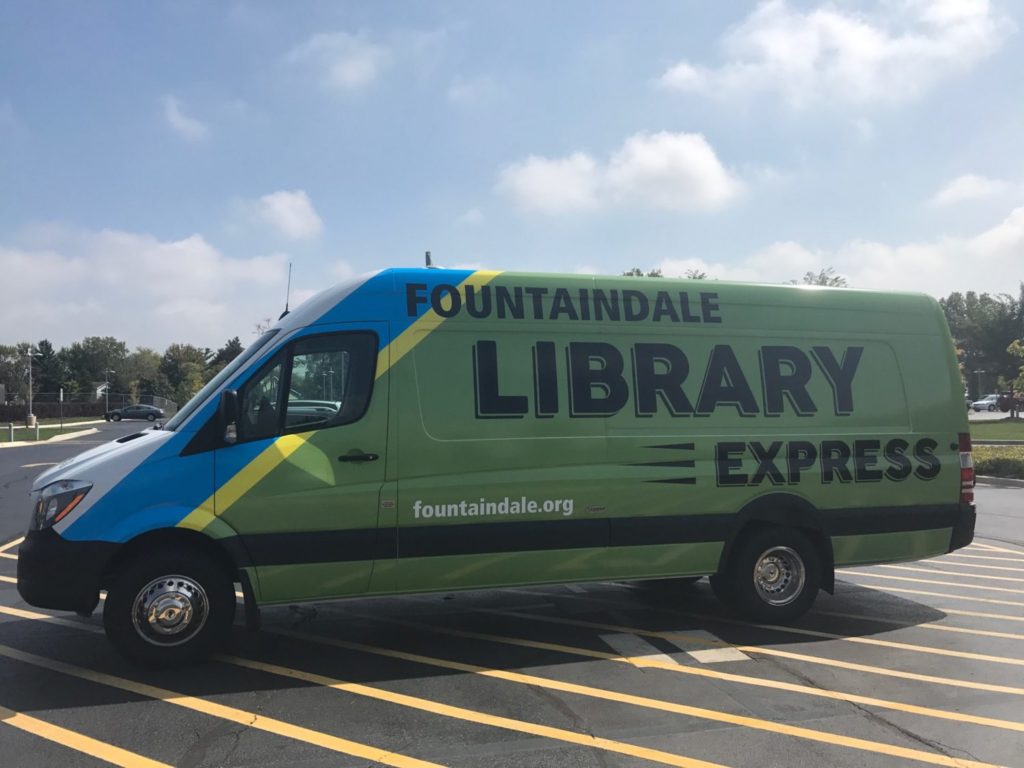 Bookmobile & Library Express Van – Fountaindale Public Library
